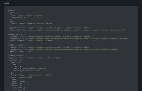Unable To See ``sourcecodejobfacet`` On Marquez Ui · Issue 2351