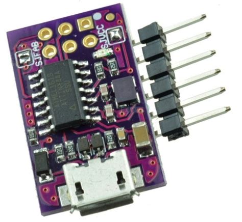 Attiny44 отладочная плата купить недорого в Санкт Петербурге Roboparts