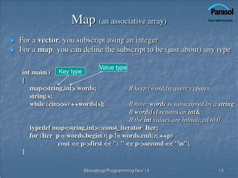 Ppt Lecture 15 The Stl Maps And Algorithms Powerpoint Presentation