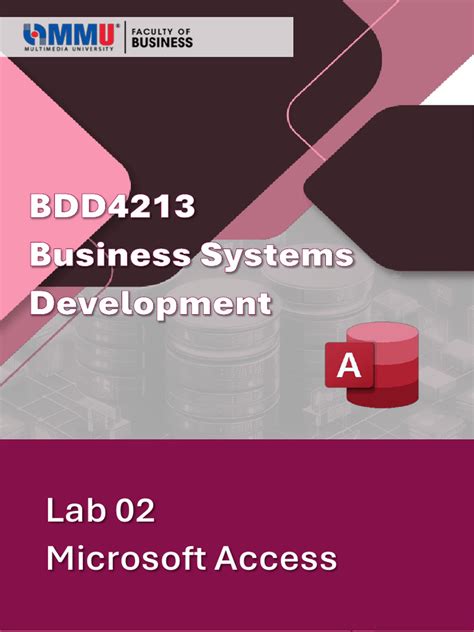 Lab 02 Pdf Microsoft Access Databases