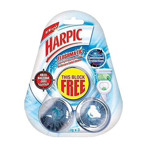 Harpic Itc Flushmatic Stain Germs 50g Megamart Bahrain