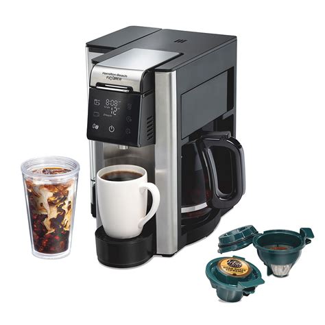 Hamilton Beach Flexbrew® Advanced 5 In 1 Coffee Maker Removable Dual
