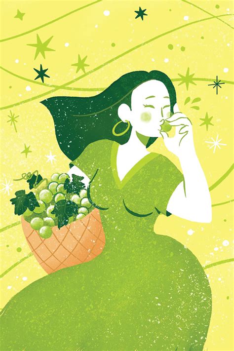 자연의 시간 엽서 일러스트 프로젝트 Behance