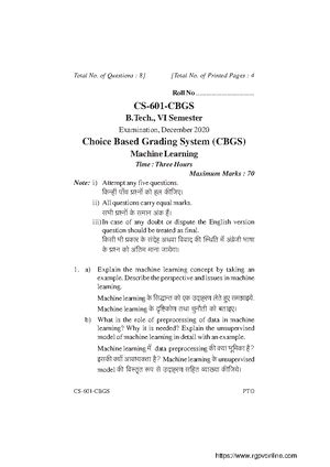 Solved Statistical Theory And How It Is Performed In Machine Learning Machine Learning