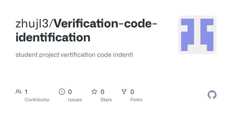 Github Zhujl3verification Code Identification Student Project Github Zhujl3verification Code Identification Student Project