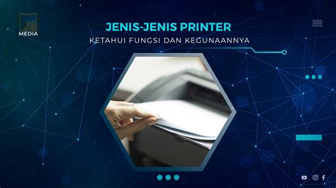11 Jenis Printer Dan Fungsinya Masing Masing