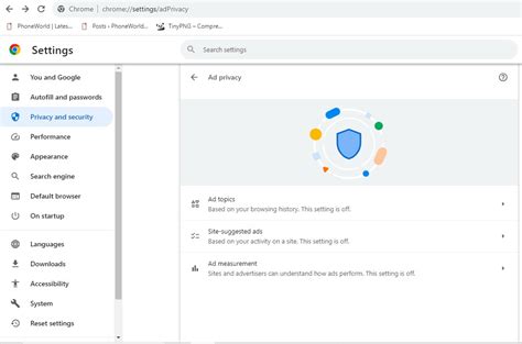 How To Disable Targeted Ad Tracking On Google Chrome PhoneWorld
