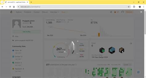 Video Jaimin Prajapati On Linkedin Leetcode Problemsolving Monthlybadge Maychallenge