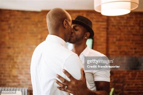 Gay Black Men Kissing Photos And Premium High Res Pictures Getty Images
