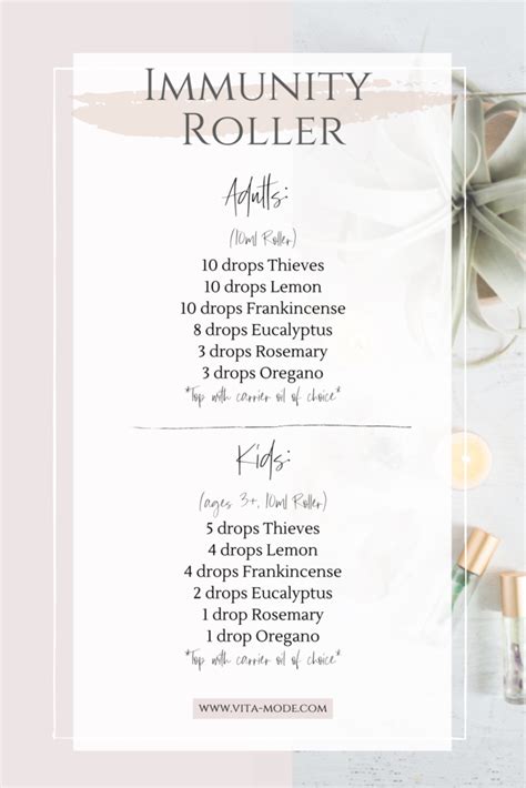 Essential Oils Immunity Roller Diffuser Blends Artofit