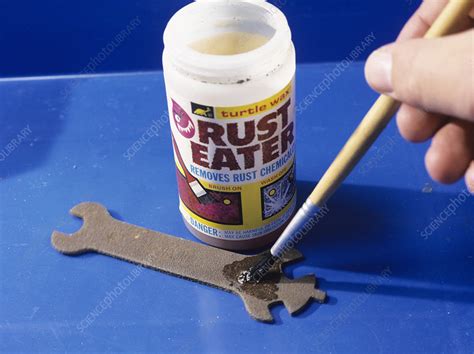 Rust Treatment Stock Image T745 0080 Science Photo Library