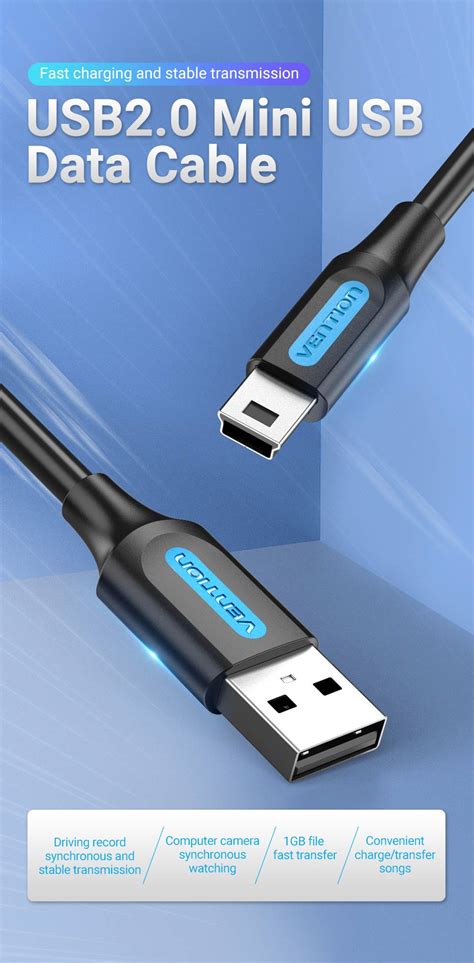 Vention Combg Mini Usb Cable 1 5m Pc Kuwait Ultimate It Solution