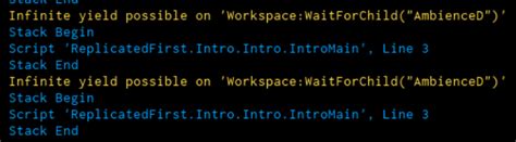 Replicatedfirst Loads Before Instances Get Created Therefore Causing Nil Errors Scripting
