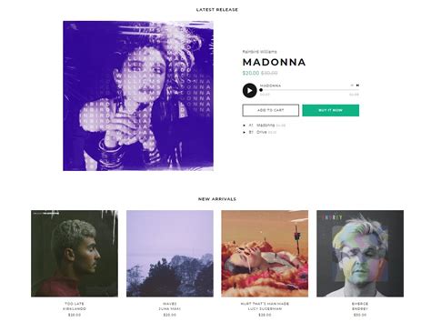 Shopify Label Theme Best For Fashion Music And Books