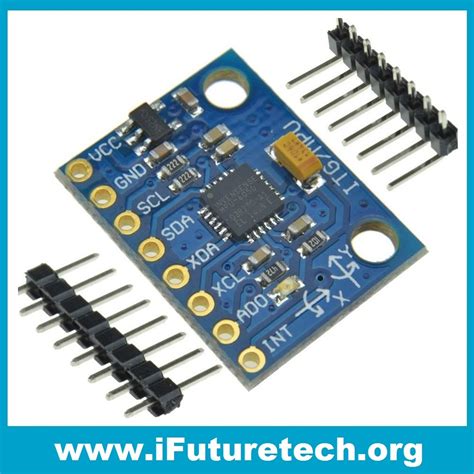 Gy 521 Mpu 6050 3 Axis Accelerometer And Gyroscope Sensor Ifuture