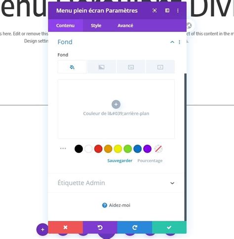 Divi 전폭 메뉴 모듈을 사용하여 드롭 다운 메뉴 버튼을 만드는 방법