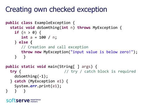 Exception Java Core Online Presentation