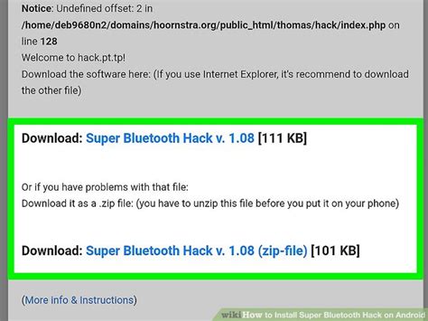 How To Install Super Bluetooth Hack On Android With Pictures