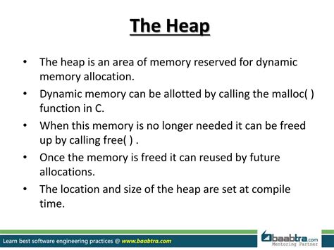 Functions With Heap And Stack Pptx