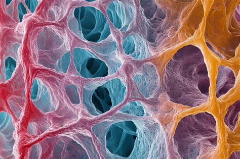 Microstructure Of Natural Materials Showcases Intricate Patterns And