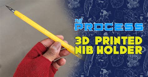 3d Printed Nib Holder Mastafran Comicsmastafran Comics
