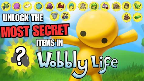 How To Unlock The Most Secret Items In Wobbly Life The Game Doesnt