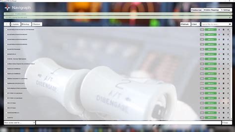 Simulated Flight Real Navigation Navigraph