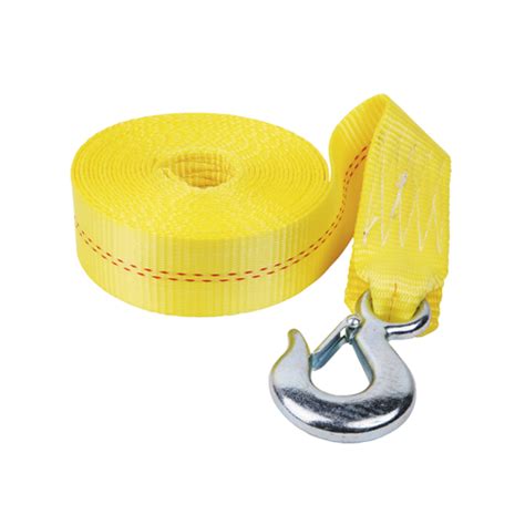 Winch Strap 2x25 Heavy Duty Real X Trailer Parts