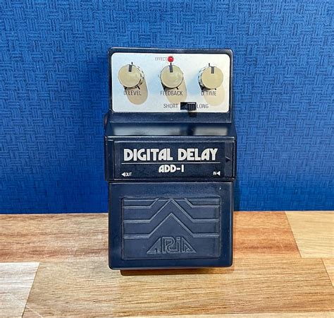 Excellent Aria Add 1 Digital Delay Echo Rare Vintage Guitar Reverb
