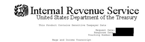 What Is An Irs Wage And Income Transcript And Why You Need One C