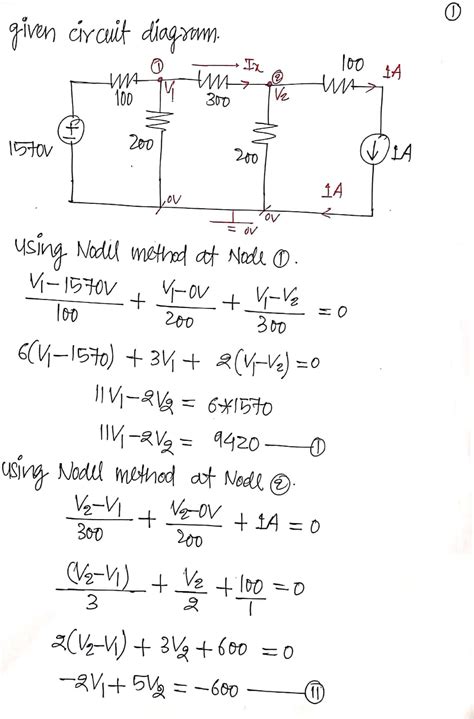 [solved] d 1 find ix in the circuit below 1000 3000 1000 ww ix 2000