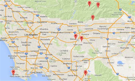 One Map Shows Exactly Where Socal Starts