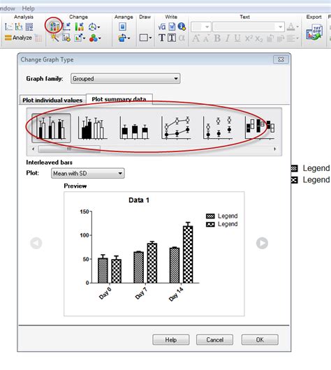 How Do I Enter Data For A Grouped Bar Chart Faq 1728 Graphpad