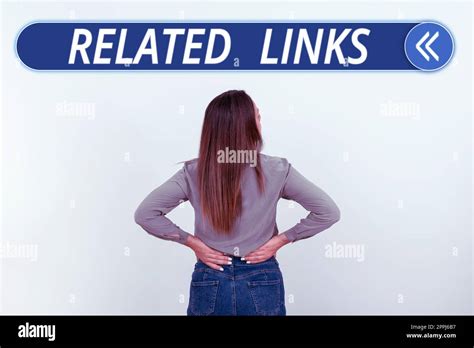 Text Showing Inspiration Related Links Internet Concept Website Inside