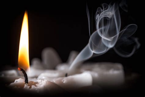 Download Lit Candle 4k Fire Wallpaper