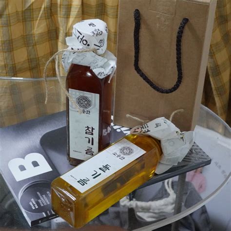 명절선물 소중한연 방앗간 저온압착참기름 들기름 요리해요 네이버 블로그