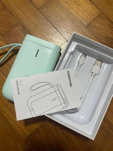Nimbot D11 Label Printer Mobile Phones And Gadgets Other Gadgets On Carousell