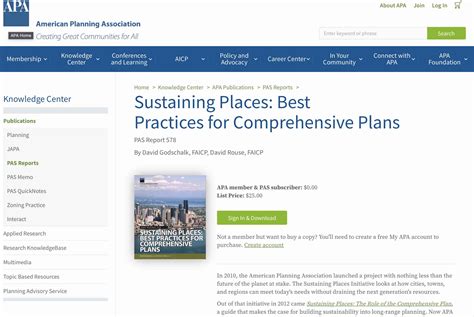 Sustaining Places Best Practices For Comprehensive Plans Health