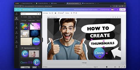 How To Make A Canva Youtube Thumbnail Easy Tutorial