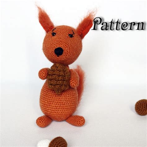 Crochet Pattern Squirrel Toy Inspire Uplift Crochet Pattern Squirrel Toy Inspire Uplift