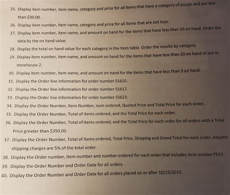 Solved Use The MySQL Workbench To Create SELECT Statements Chegg