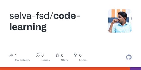 Github Selva Fsdcode Learning