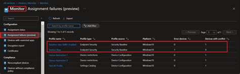 Device Hardening With Intune Security Baseline For Windows Policy Ems Route