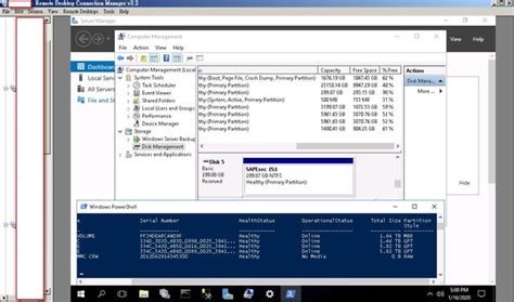 Powershell Get Disk Does Not Show All Volumes In Disk Management R