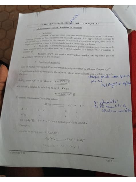 Solution Aqueuse Pdf Pdf