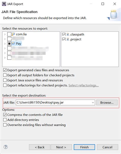 Eclipse中将项目打包为jar包步骤 Lyon！ 博客园