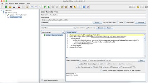 Xpath Jmeter Assertion Error Prefix Must Resolve To A Namespace