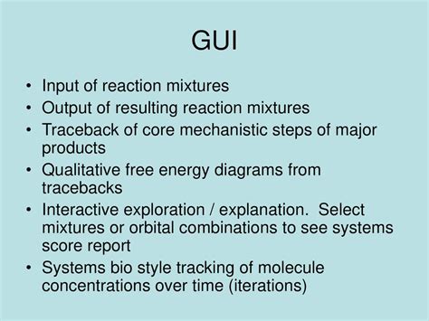 Mol Orb Reactivity Proposal Reaction Mixture Mol Orb Enumerator Ppt