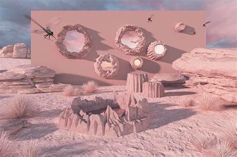 Richard Yasmine Explores Geological Formations In Scenographic Installation For 5vie Archup