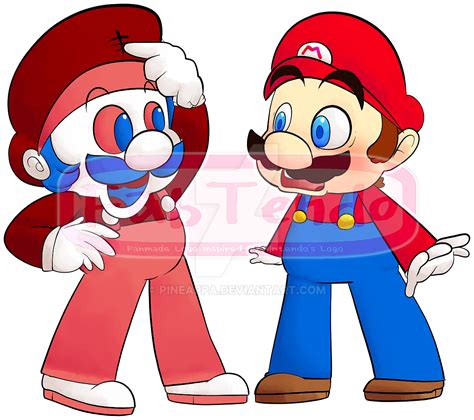 Grand Dad Meets Mario By Pineappa On Deviantart